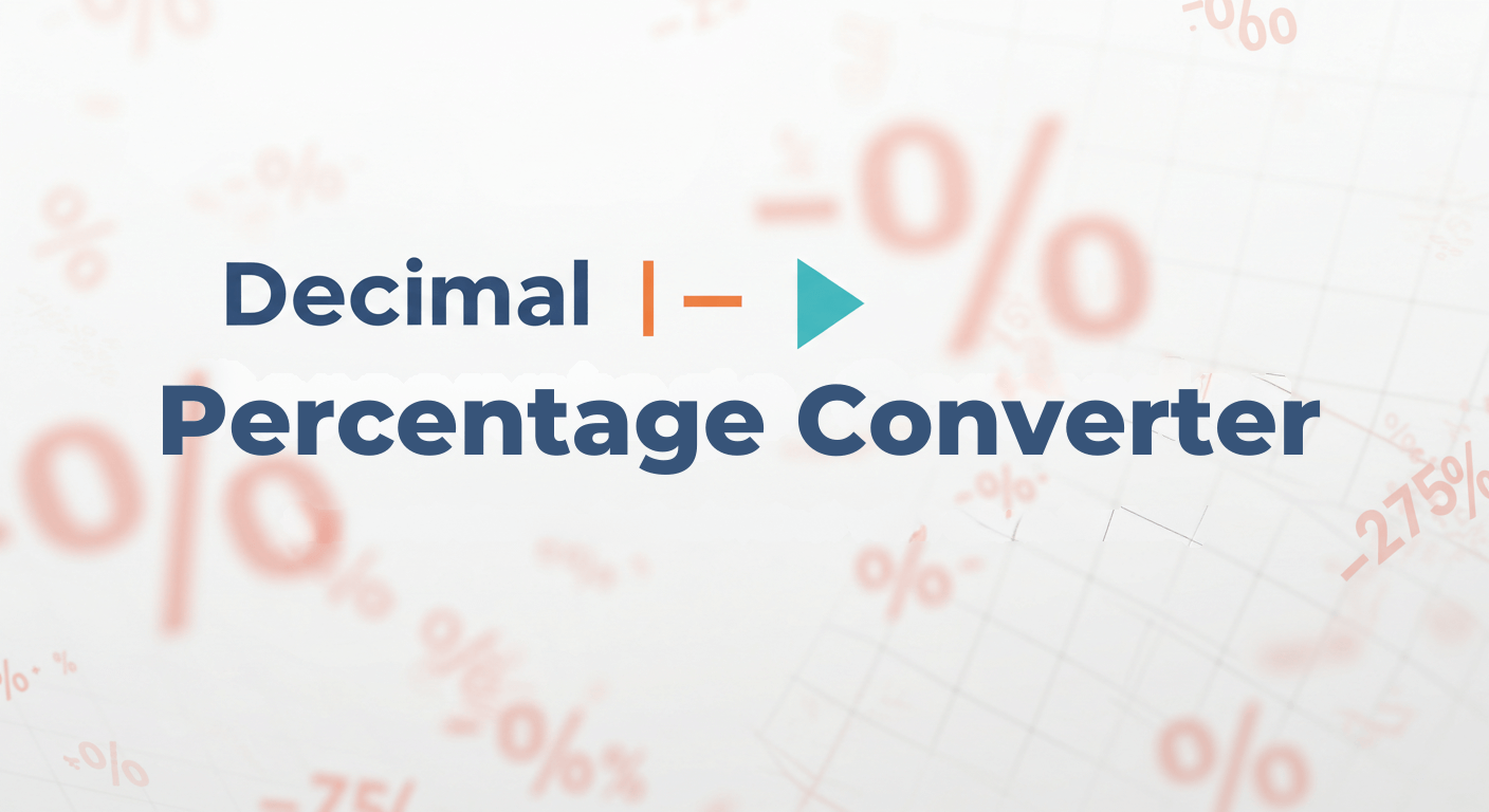 Decimal to Percentage Converter - OmniCalculator.tech – Best Free ...