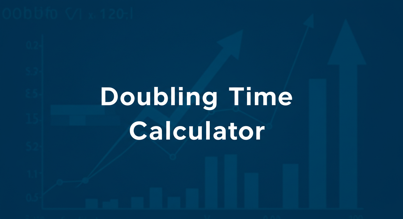 Doubling Time Calculator - OmniCalculator.tech – Best Free Online Calculators by Category