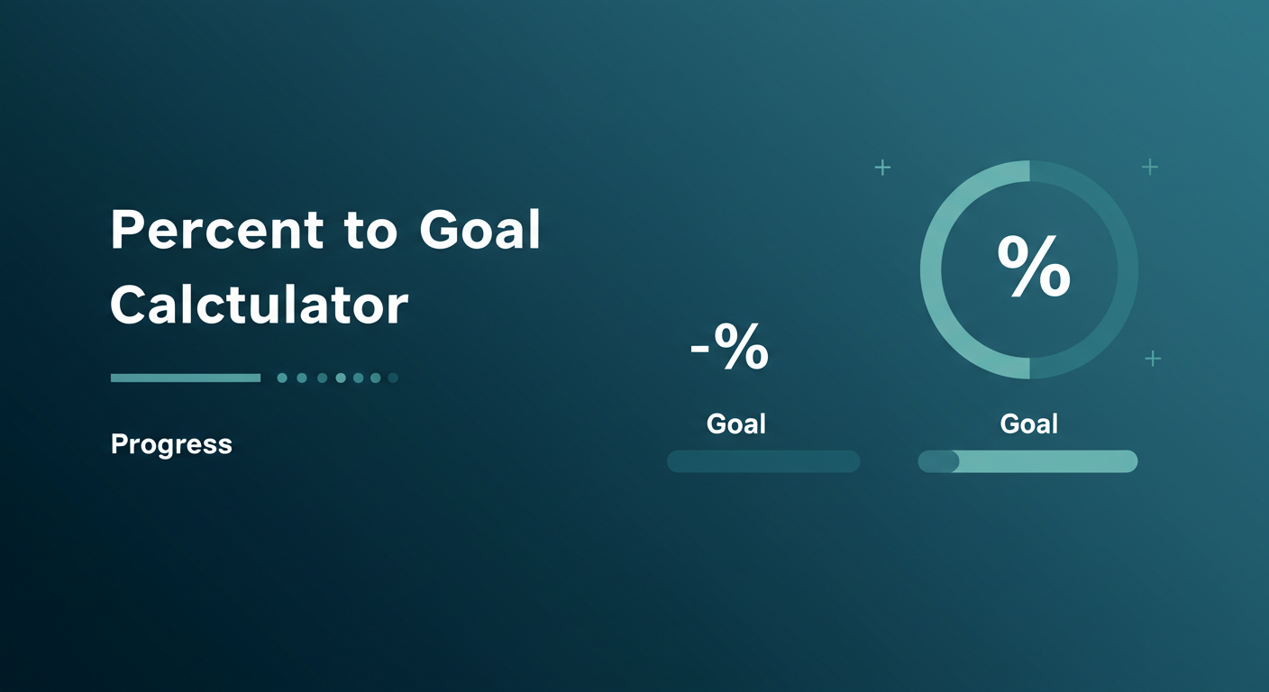 Percent to Goal Calculator - OmniCalculator.tech – Best Free Online ...