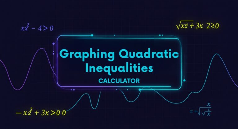 Graphing Quadratic Inequalities Calculator - OmniCalculator.tech – Best ...