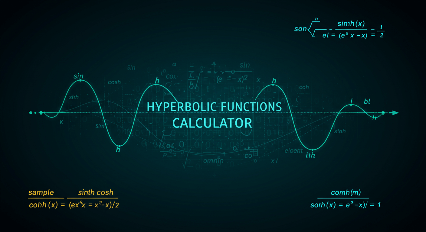 Hyperbolic Functions Calculator - OmniCalculator.tech – Best Free ...