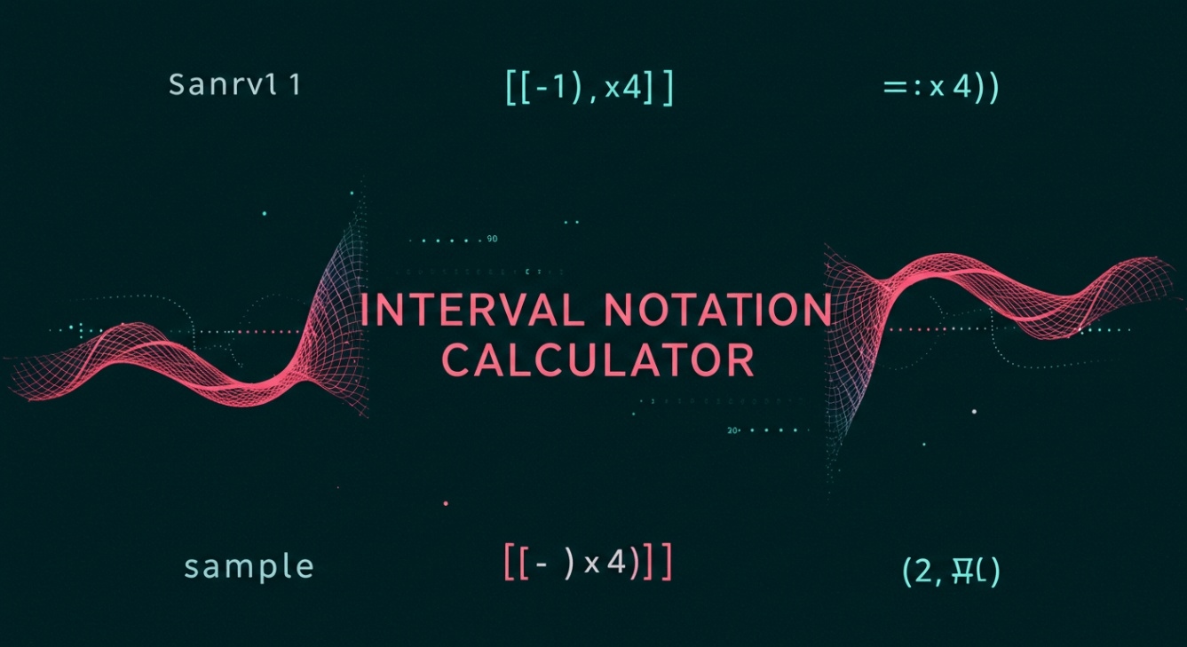 Interval Notation Calculator - OmniCalculator.tech – Best Free Online Calculators by Category